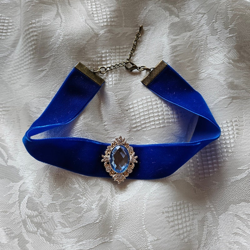 Velvet Choker - Etsy