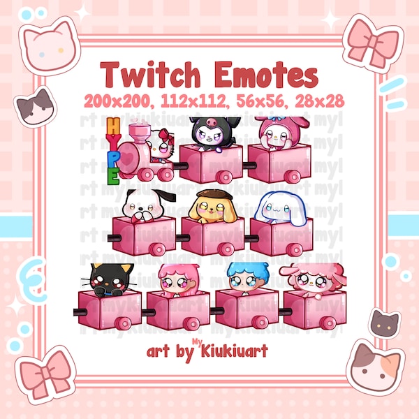 Twitch Hype Train Overlay - Etsy