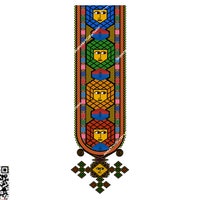 Habesha Pattern, Ethiopian Tilet Pattern, የኢትዮጵያ ጥለት ጥልፍ፣ Eritrean ...
