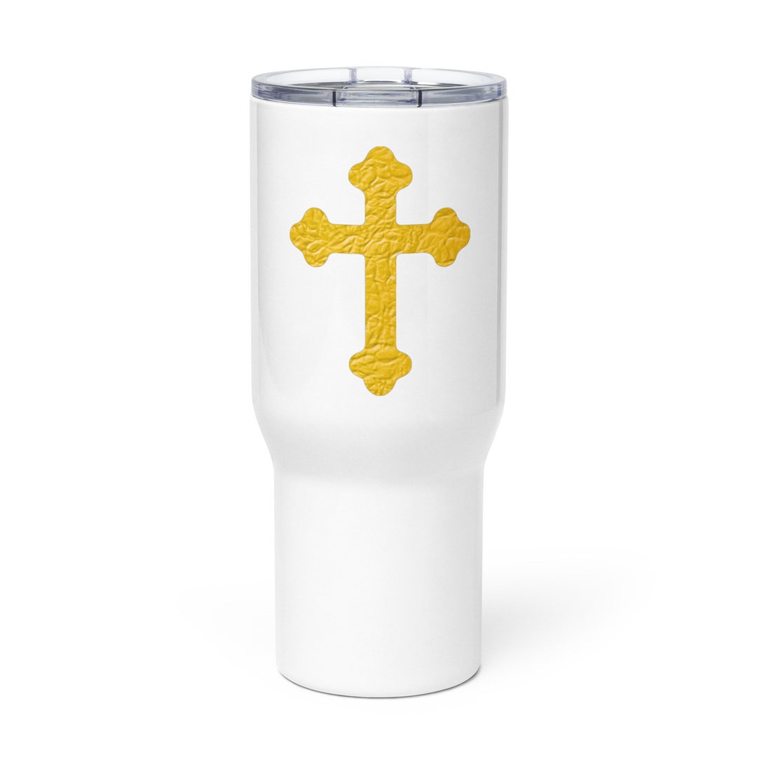 Ethiopian Cross Travel Mug With a Handle - Etsy