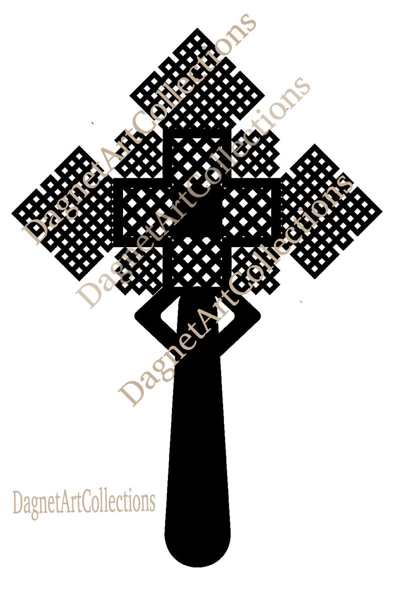 Ethiopian/eritrean Orthodox Cross, Digital Download, Instant Download ...