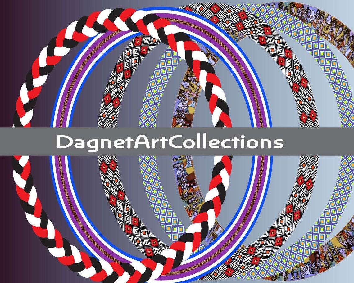 Habesha | Ethiopian Tilet Frames Mega Bundle - Etsy