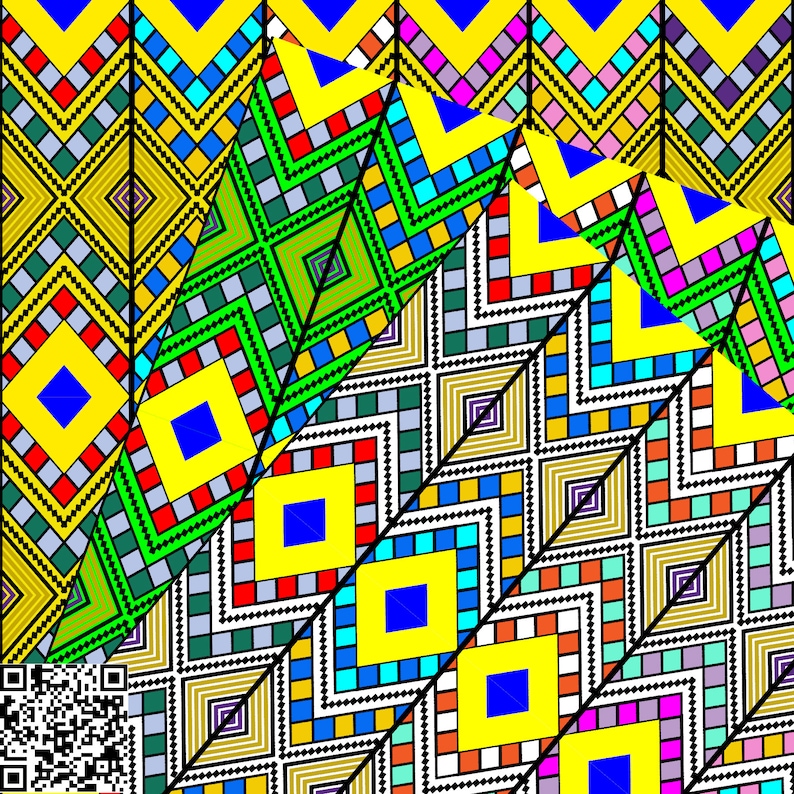 Ethiopian Tilet Pattern Eritrean Pattern African Design African