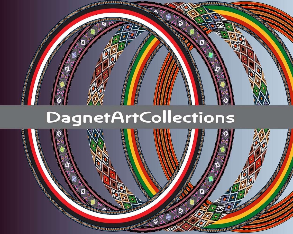 Habesha | Ethiopian Tilet Frames Mega Bundle - Etsy