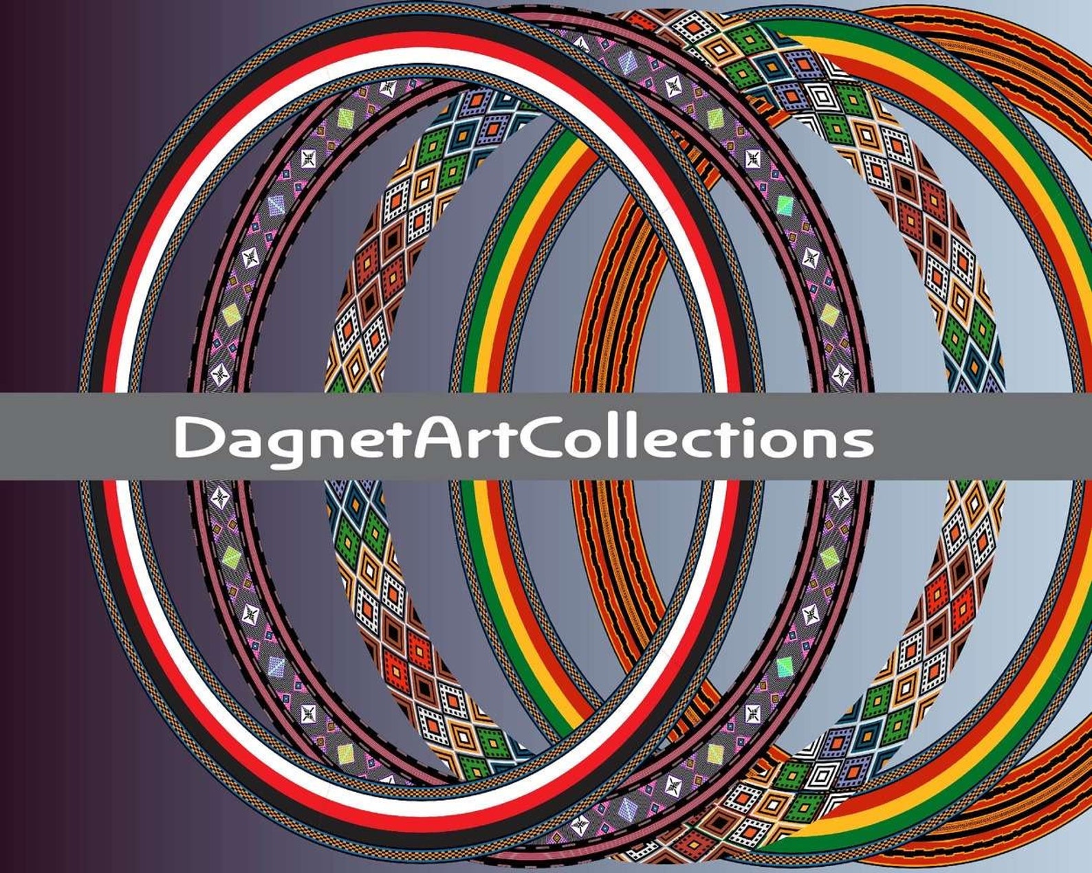 Habesha | Ethiopian Tilet Frames Mega Bundle - Etsy