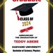 Habesha/ Ethiopian Graduation Digital Invitation | Printable, Editable ...