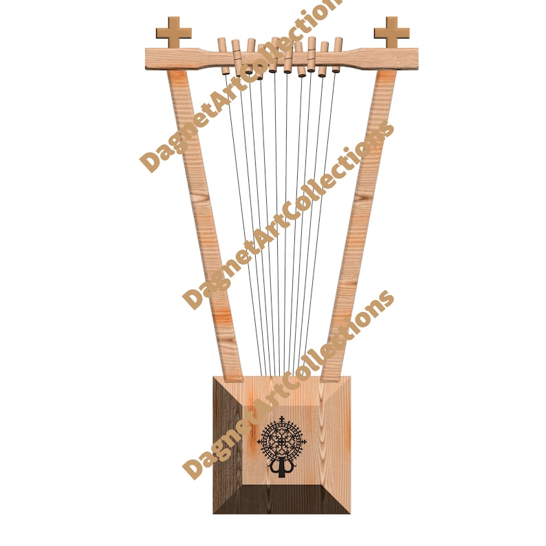 Ethiopian/eritrean Musical Instruments Designs Digital Download; የኢትዮጵያ ...