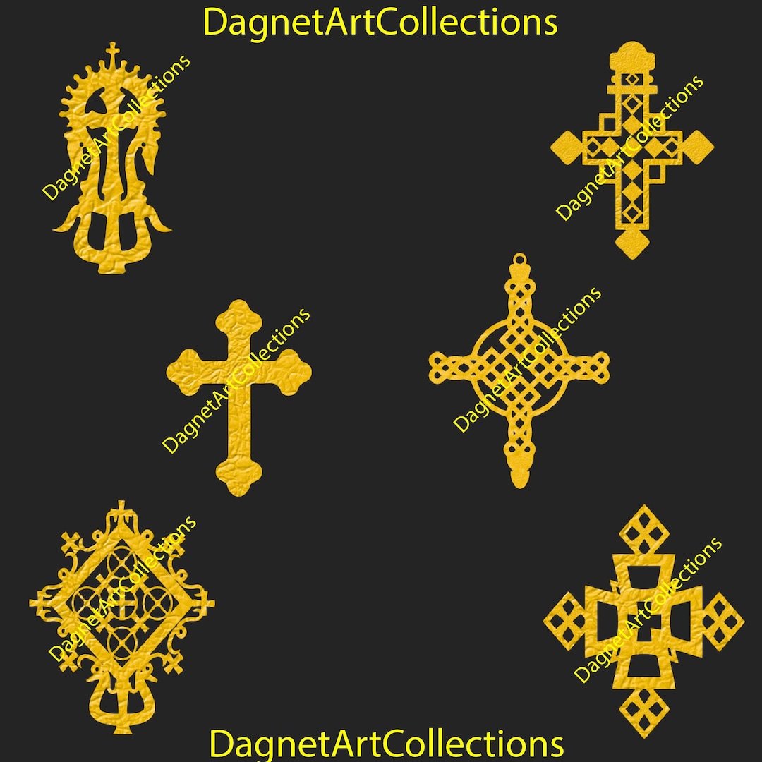 Ethiopian/eritrean Orthodox Cross, Digital Download, Instant Download ...