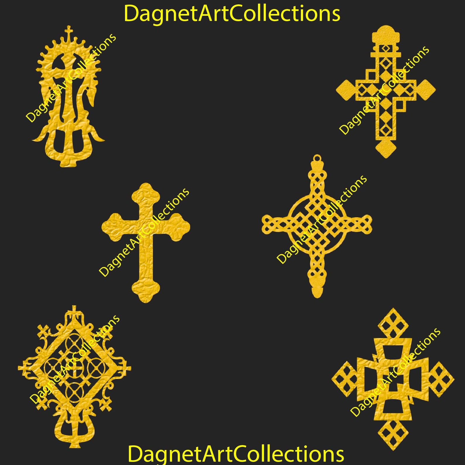 Ethiopian/eritrean Orthodox Cross, Digital Download, Instant Download ...