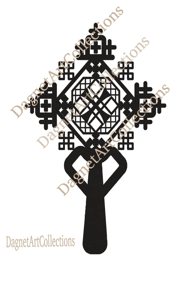 Ethiopian/eritrean Orthodox Cross, Digital Download, Instant Download ...