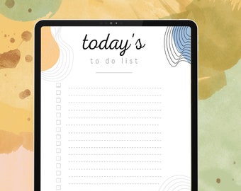 Check Box Daily List - Etsy