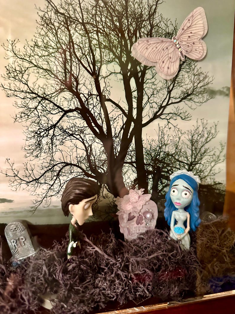 Corpse Bride Shadow Box - Etsy