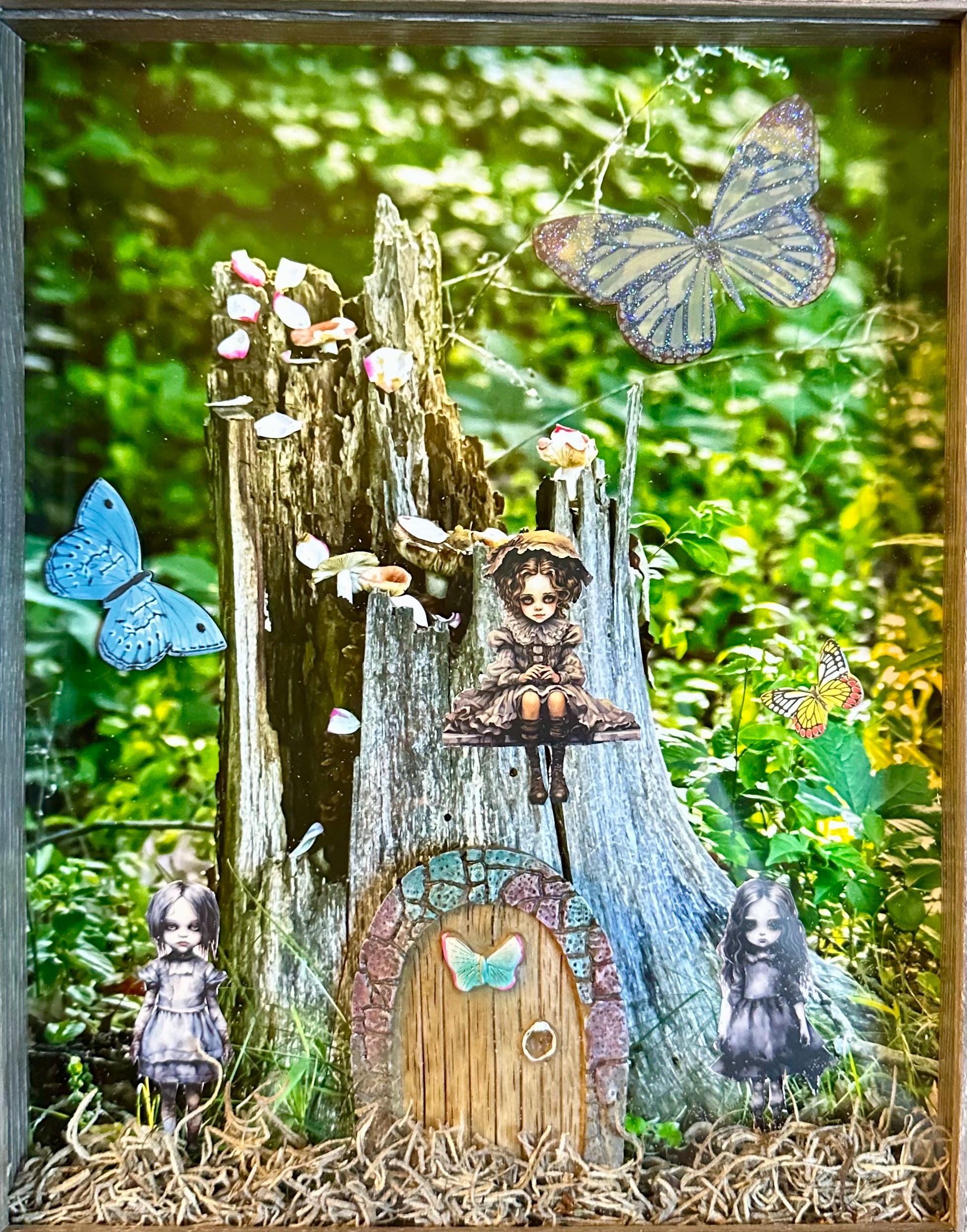 Mushroom Village Kids Shadow Box - Etsy