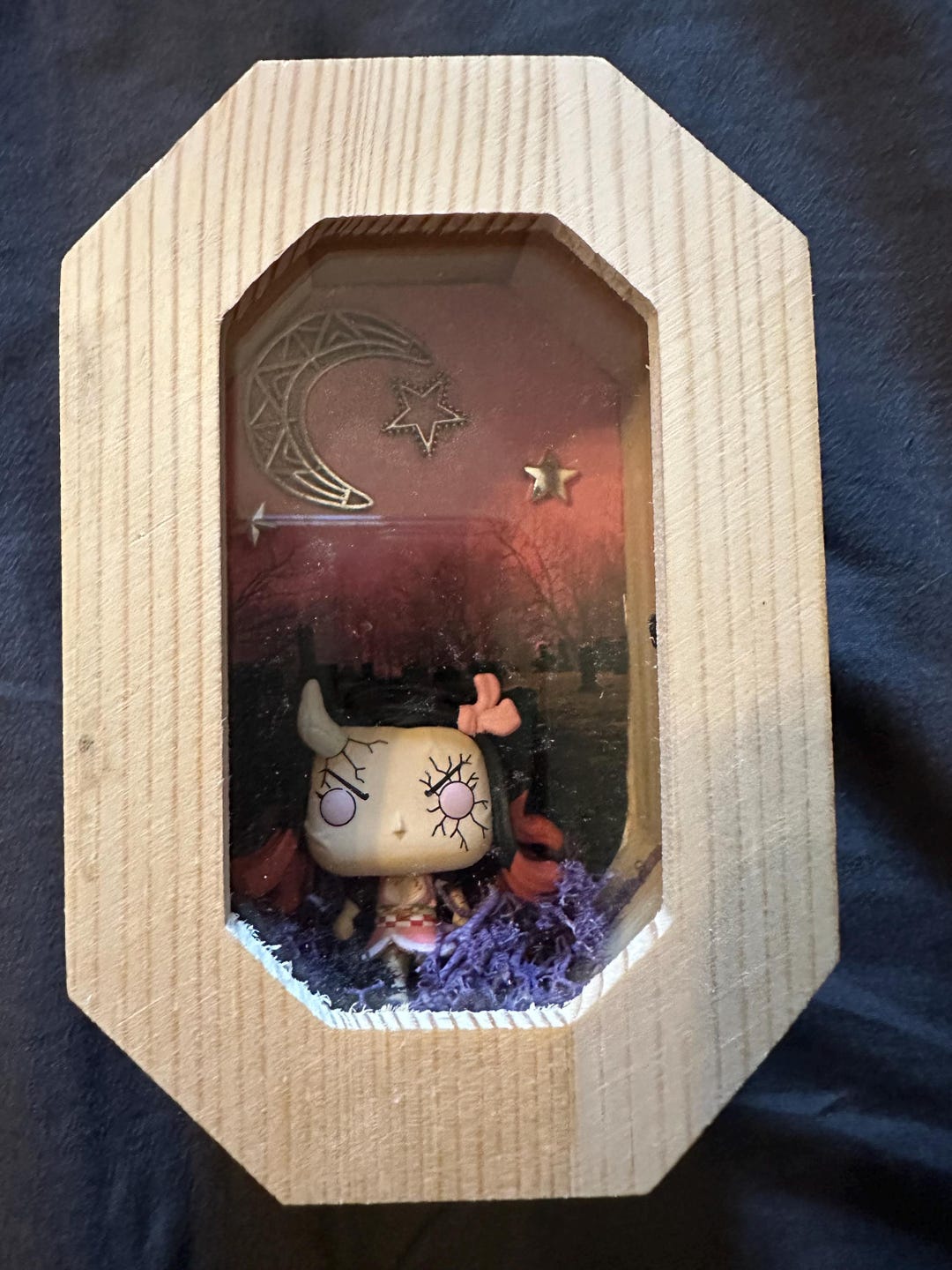 Demon Slayer Nezuko Shadow Box - Etsy