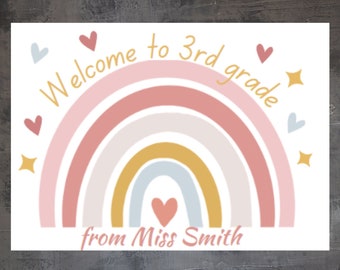 Postcard Back Template - Etsy