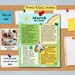Editable Classroom Newsletter Template: March, Weekly (CANVA Digital ...