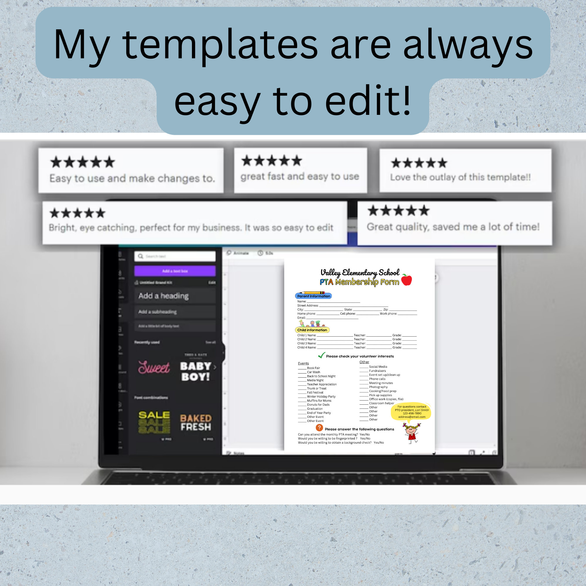 Editable Fall Festival Flyer, PTA Fall Festival Flyer, Trunk or Treat ...