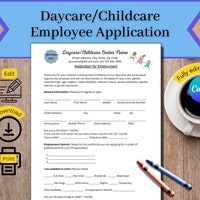 Daycare Employee Orientation Checklist for New Childcare Teachers - Etsy