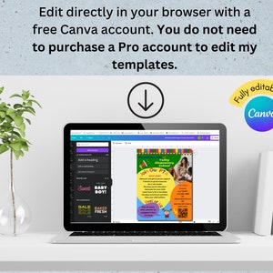 Editable PTA PTO Recruitment Flyer, Printable Handout With QR Code ...