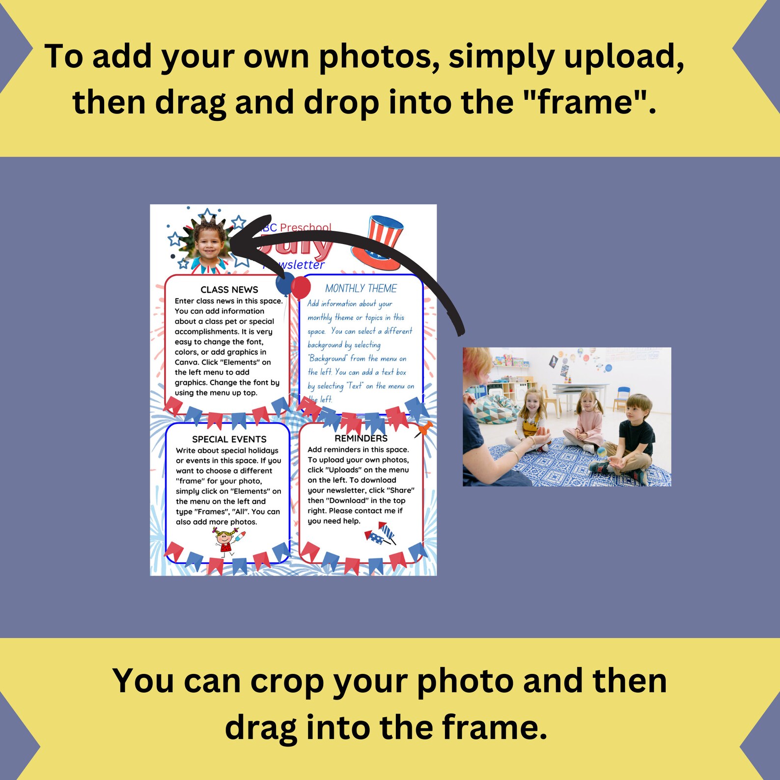 Classroom Newsletter Template, Monthly Newsletter, Teacher Newsletter ...