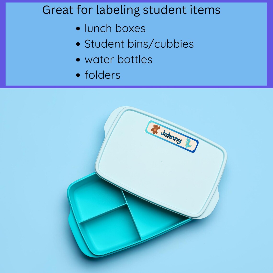 Student Name Labels Editable, Preschool Name Label, Name Label ...