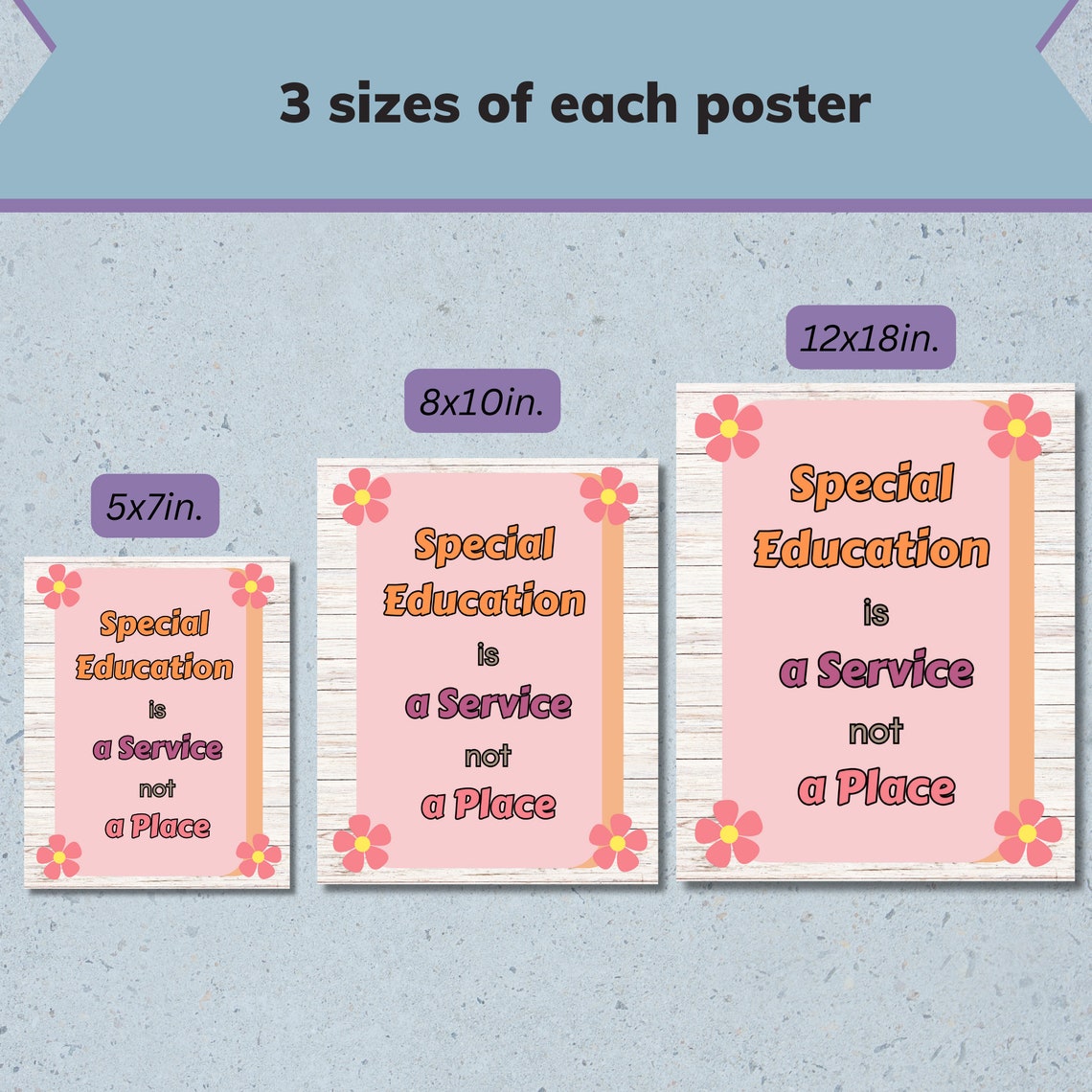 Disability Awareness Posters Inclusion Poster Bundle - Etsy