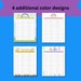 Colorful Sign in Sheet for Daycare, Preschool, Childcare, Home Daycare ...