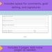 Daycare Staff Evaluation Form, Editable Employee Review, Preschool ...
