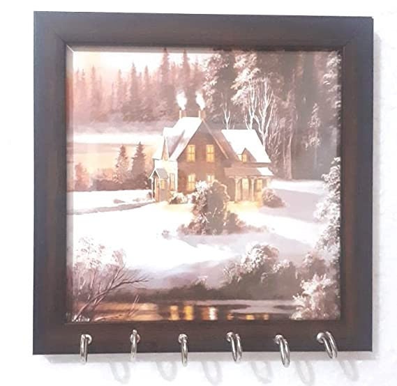 Wooden Key Holder Frame - Etsy