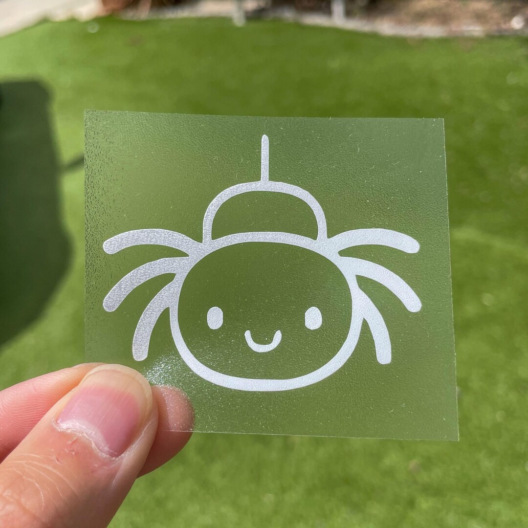 Hanging Spider Vinyl Sticker Car Accessory Car Sticker Funny Aesthetic ...