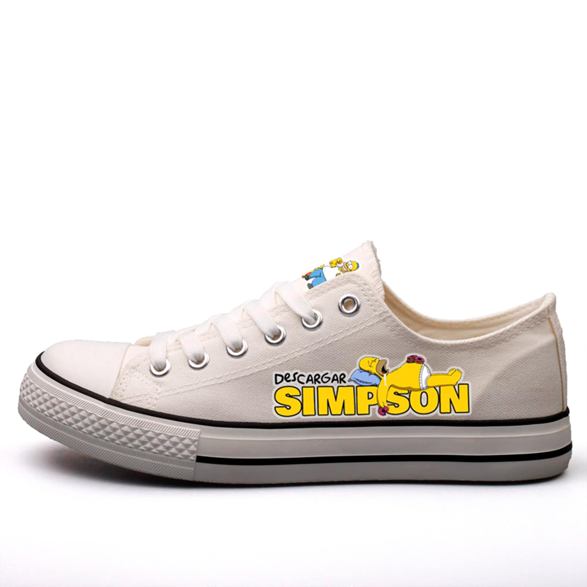 The Simpsons Shoes the Simpsons Sneakers Tennis Shoes - Etsy Australia