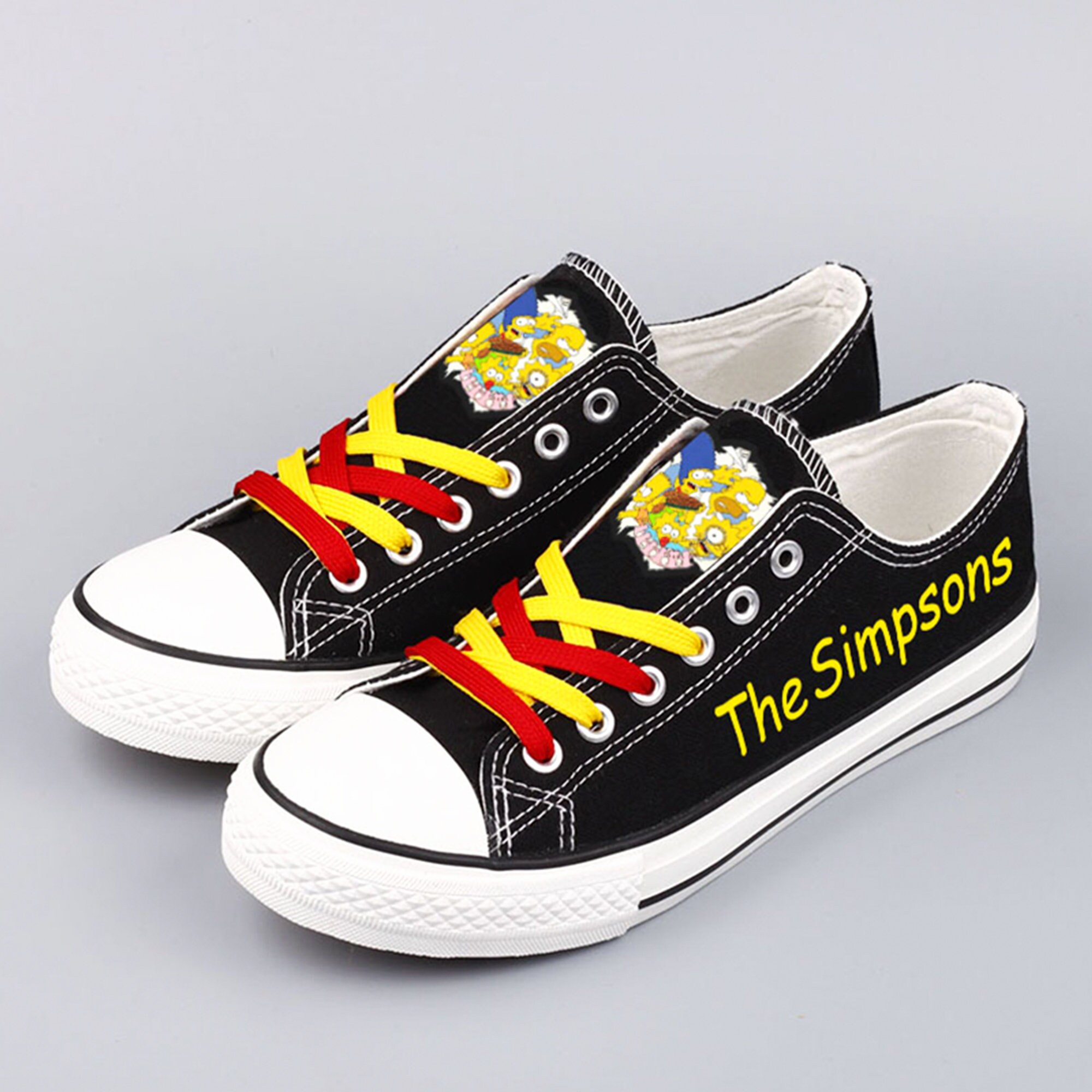 The Simpsons Shoes the Simpsons Sneakers Tennis Shoes - Etsy