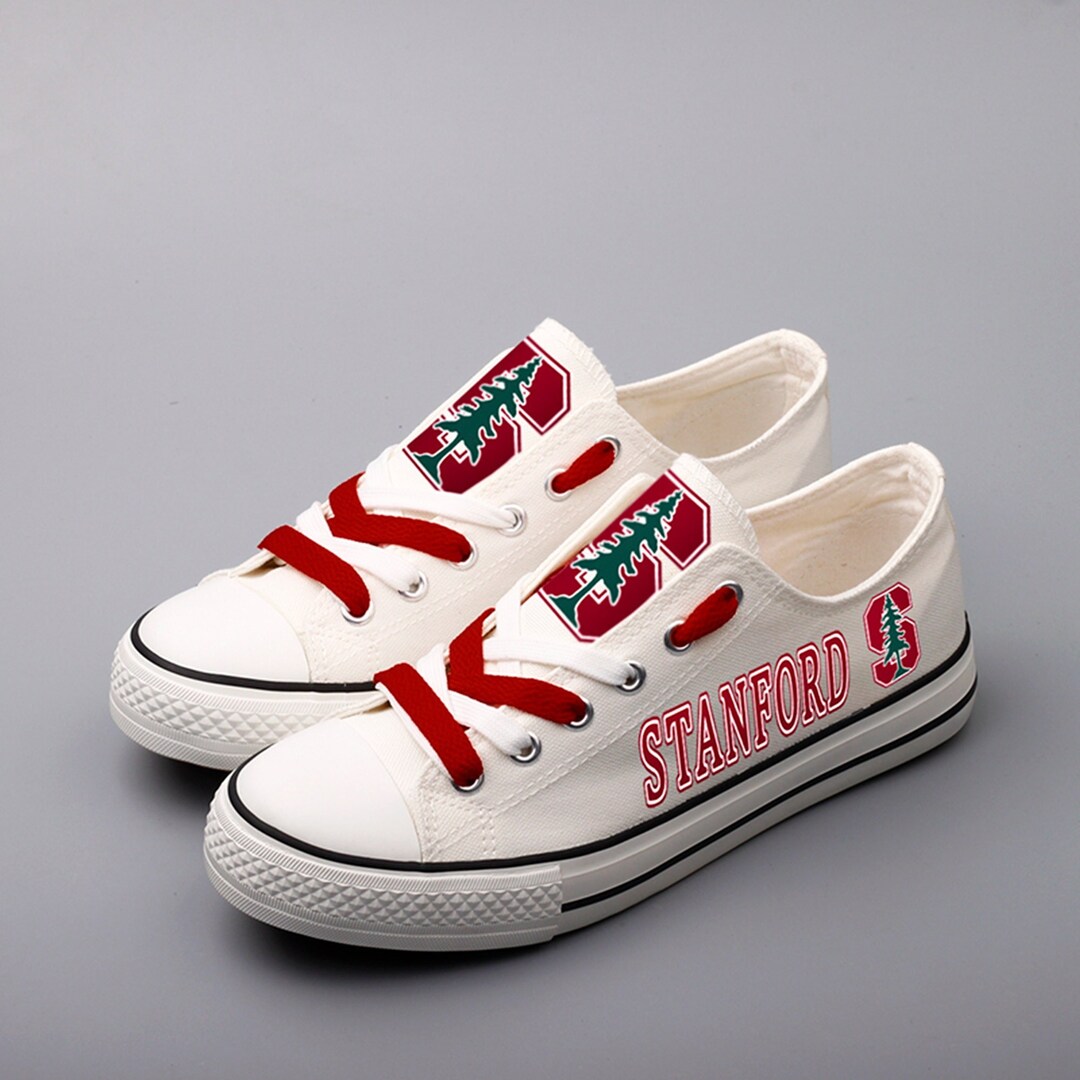 Stanford University Shoes, Stanford Sneakers, Tennis Shoes, Printed ...