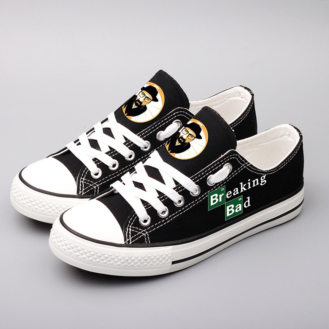 Breaking Bad Shoes, Breaking Bad Sneakers, Printed Shoes, Walter White ...