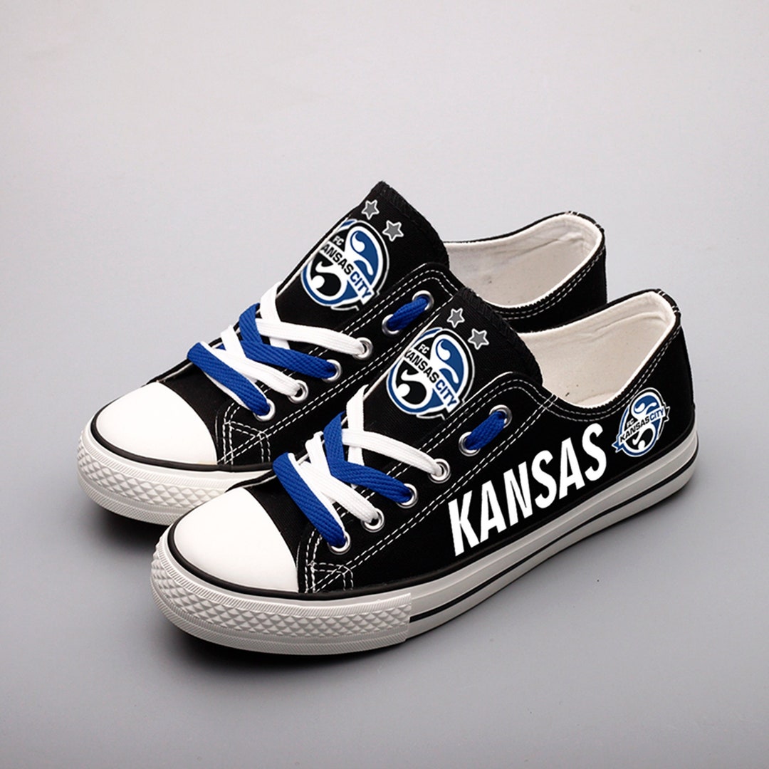Kansas Shoes, Kansas State Sneakers, Tennis Shoes, Printed Shoes ...