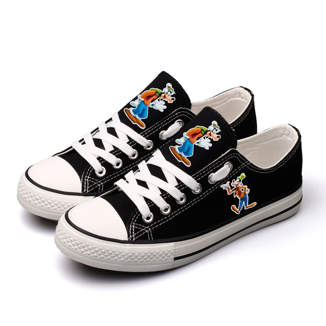 Goofy Shoes, Sneakers, Black Shoes, Printed, Gift, Bugs Bunny, Daisy ...