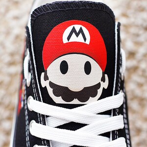 Super Mario Shoes, Super Mario Sneakers, Tennis Shoes, Printed Shoes ...