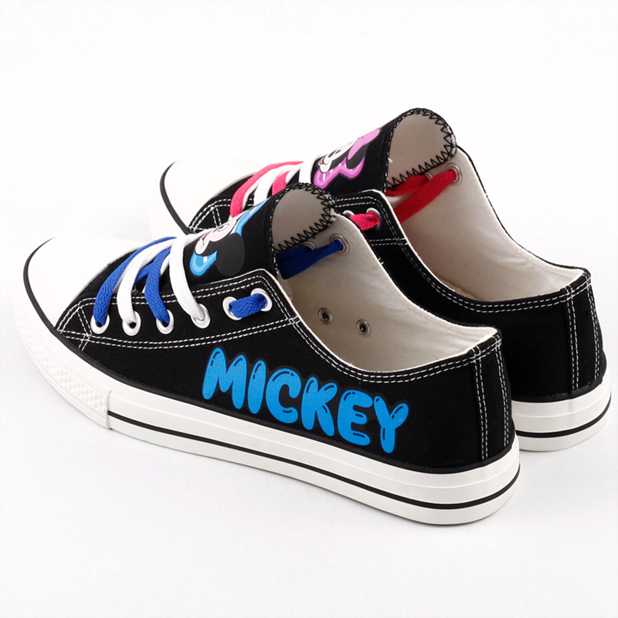 Mickey Mouse Shoes Mickey Mouse Sneakers Tennis Shoes - Etsy