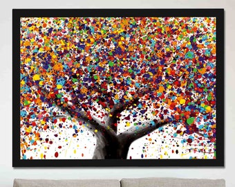 Rainbow Soul Tree - Etsy