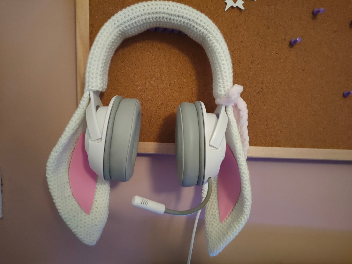Cute Crochet Bunny Headphone Covers Pattern - Etsy