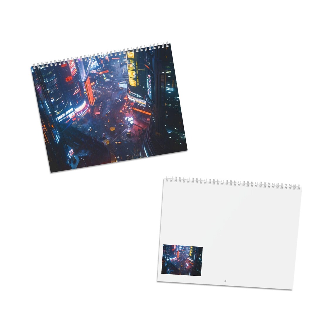 Wall Calendar, 2026 Cyberpunk Futuristic Appointment Planner, Dystopian ...