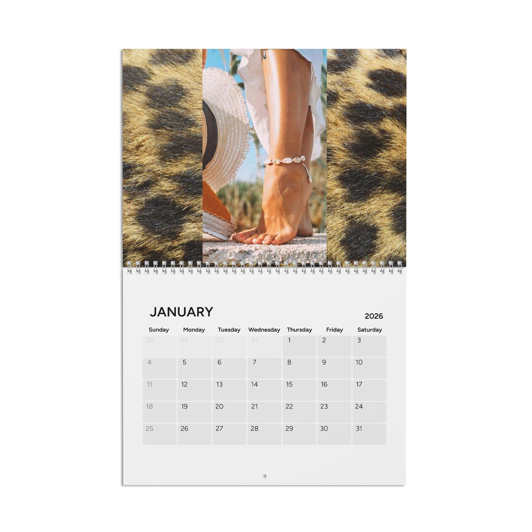 2026 Wall Calendar – Cozy Fur & Feet, Room Decor - Etsy