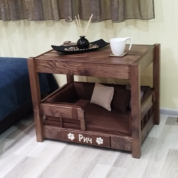 Cat Bed Table - Etsy