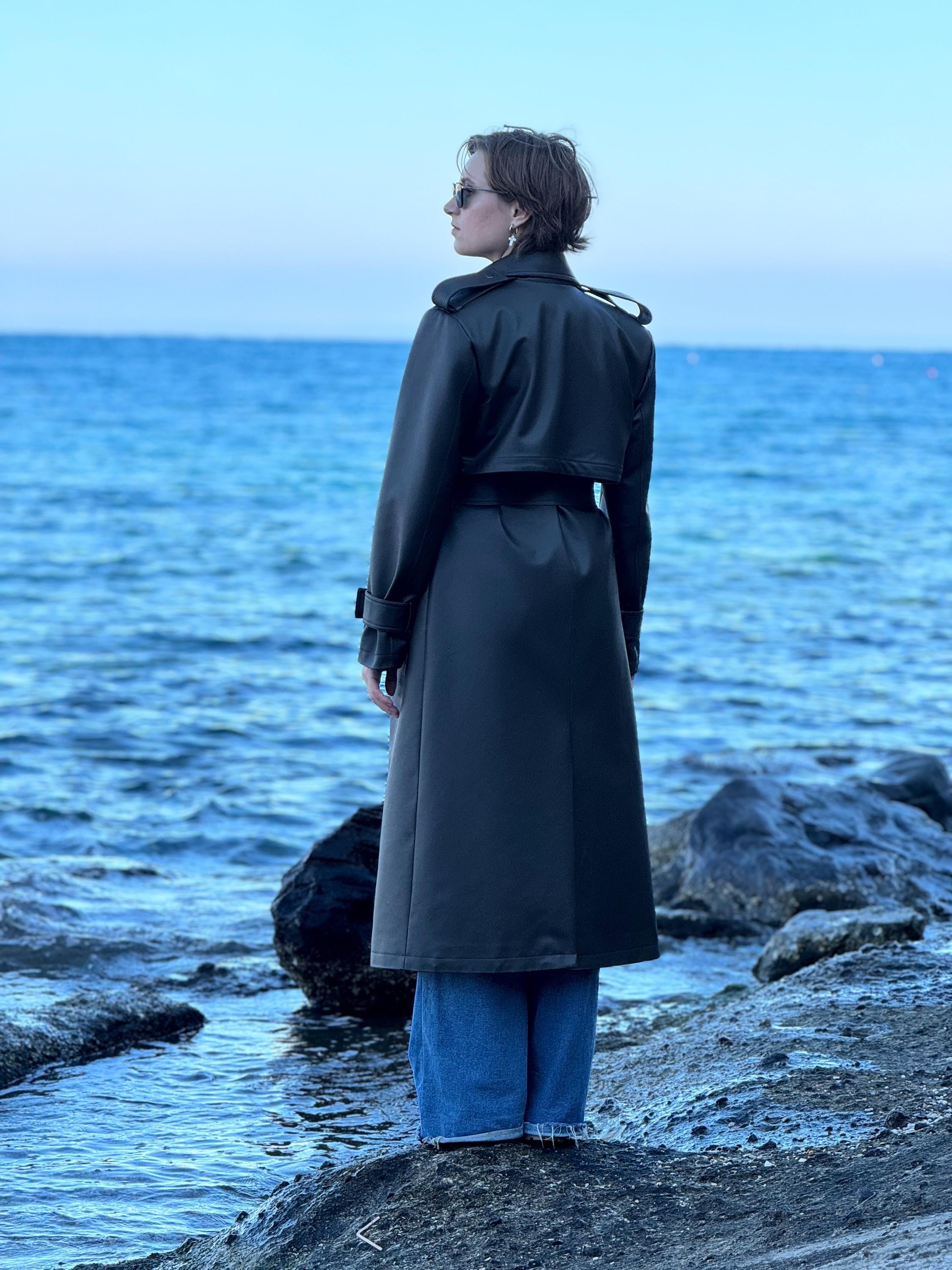 Trench Coat Milan M-XL (size Range#2) PDF Sewing Pattern & Tutorial ...