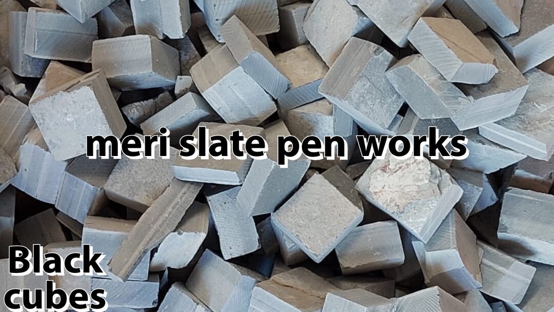 Edible Black Slate Cubes { Earthy and Crunchy } - Etsy