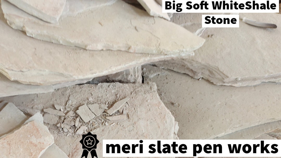 Edible White Shale Stone Soft and Creamy - Etsy