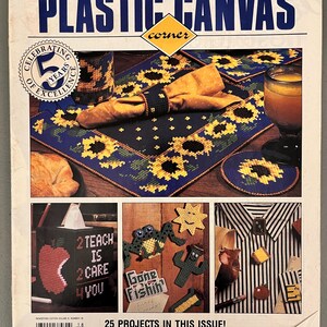 10 Plastic Canvas Corner Pattern Magazines in Very Good to Good ...