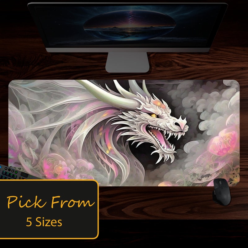 Dragon Gaming Mouse Pad - Etsy