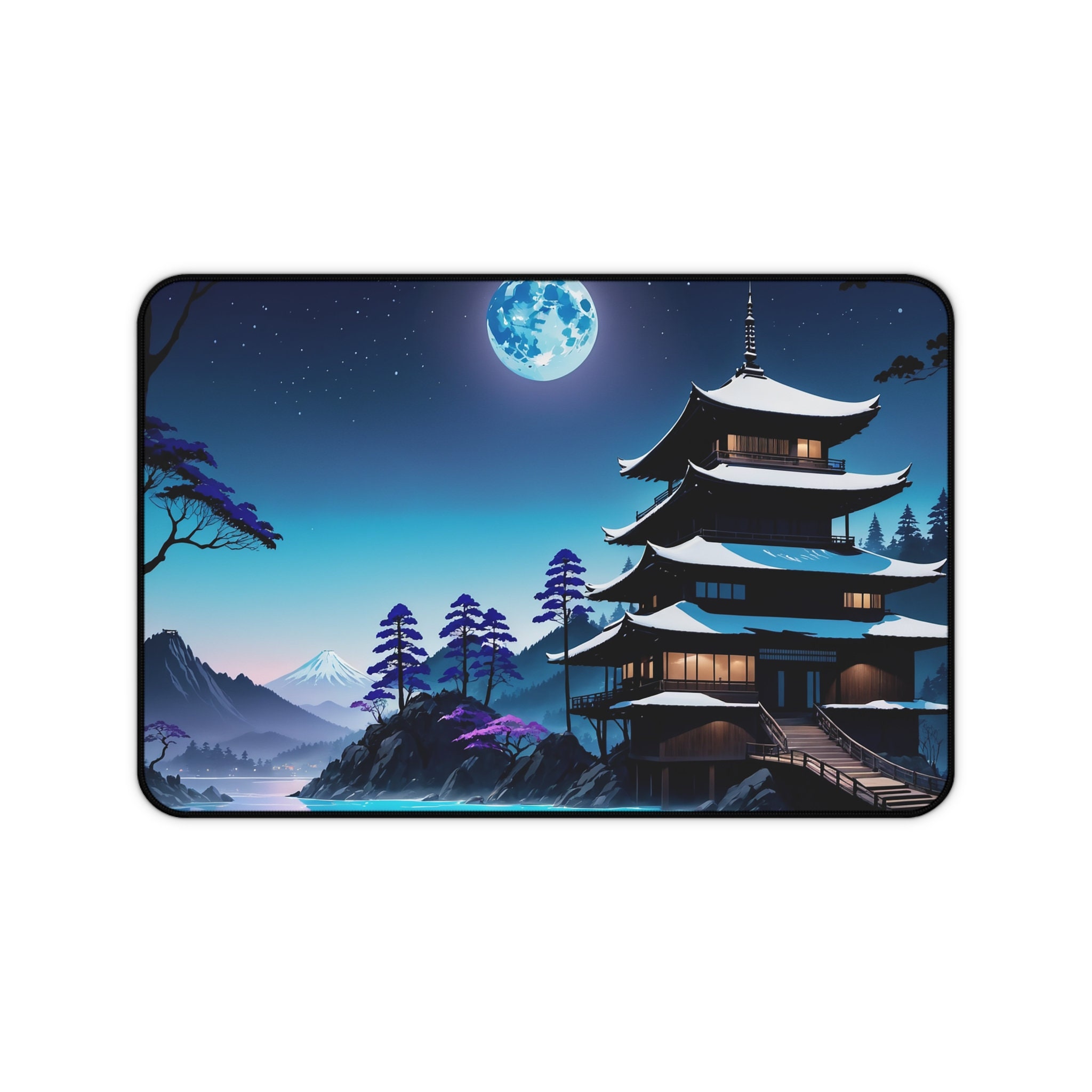 Minka Full Moon Respite Desk Mat Extra Large Gaming Mouse Pad With ...
