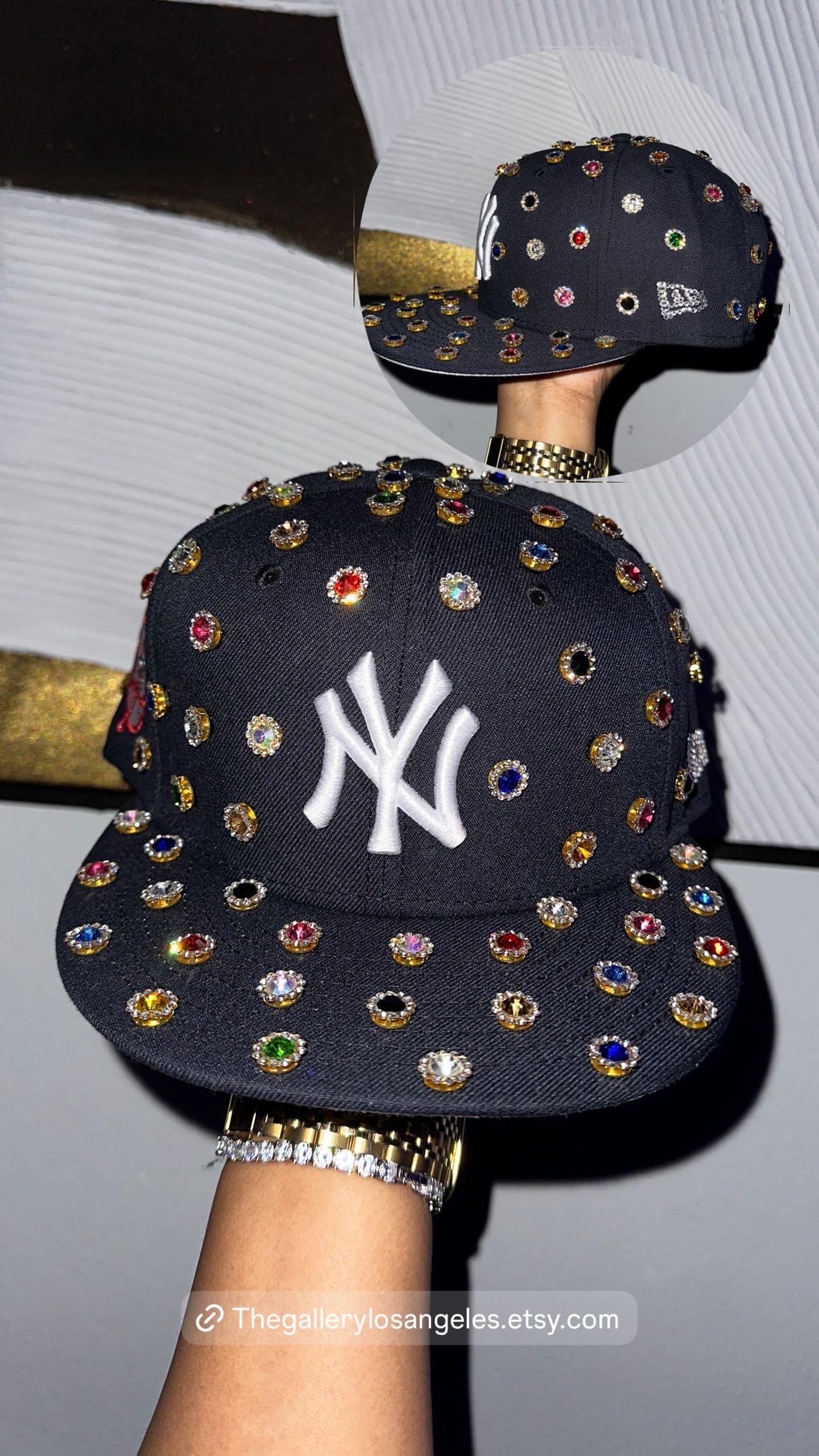 Rush Orders - Bling Hats (snapback & Fitted) - Etsy